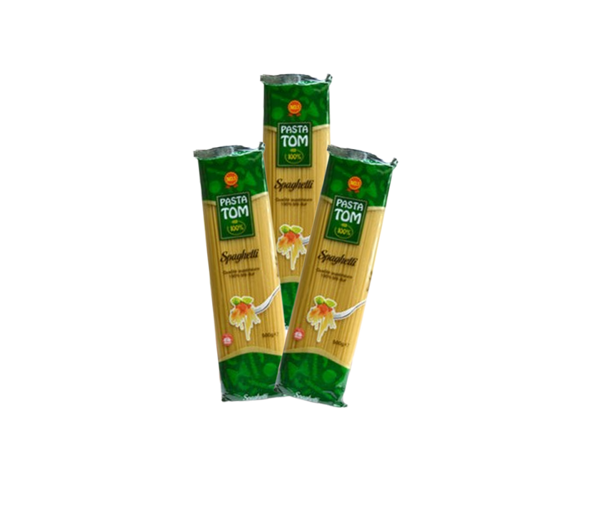 Spaghetti Pasta Tom sachet de 500g en carton de 20 sachets (10kg ...